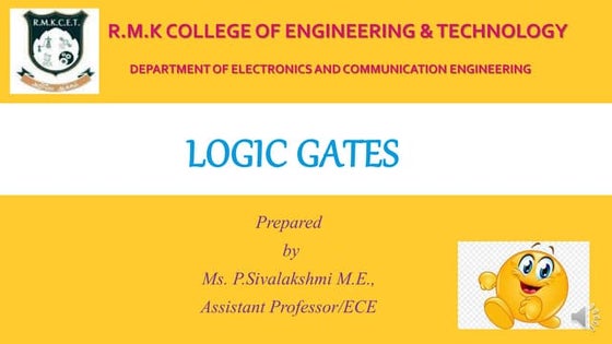 Logic gates | PPT