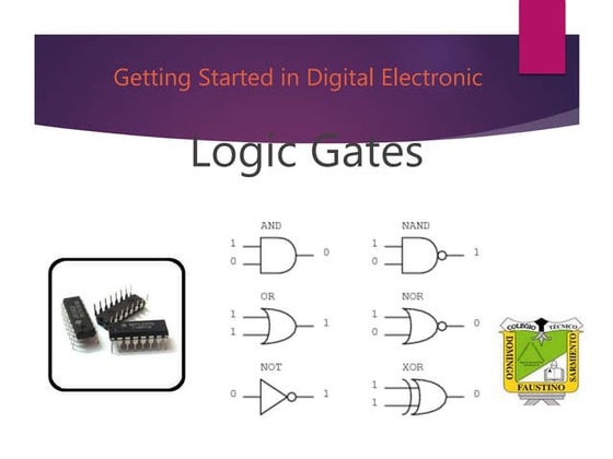 Logic gates | PPT | Programming Languages | Computing