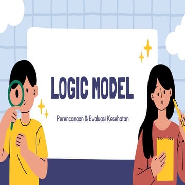 Logic Model perencanaan dan evaluasi kesehatan | PDF