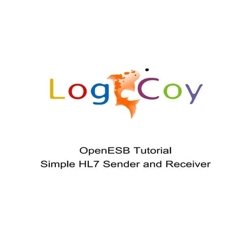 LogiCoy OpenESB HL7 Example | PDF