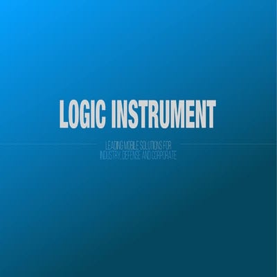 Logic Instrument: leader in rugged mobile solutions | PPT