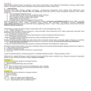 Logika | DOCX