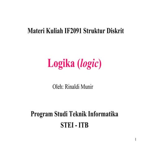 Logika | PPT