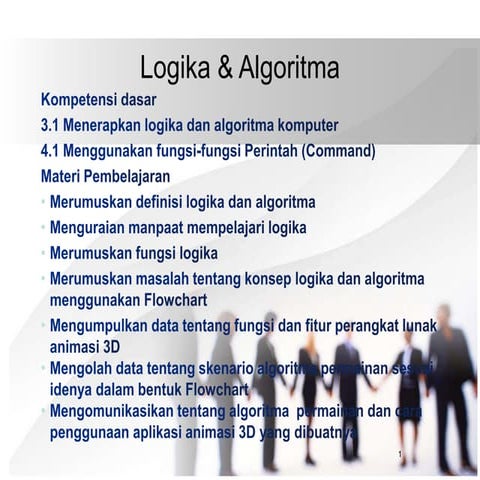 Logika dan algoritma | PPTX