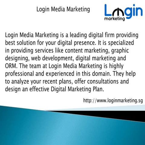 Login media marketing | PPTX