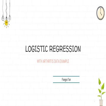 Logistic regression | PPT