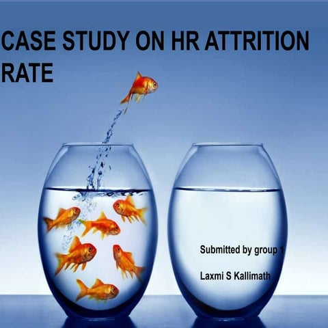 Logistic regression for hr attrition case study | PPTX