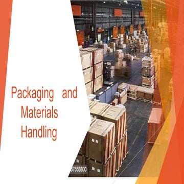 Packaging for the Logistics | PPT