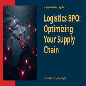 The Future of Freight: Logistics BPO and Supply Chain Performance | PPTX