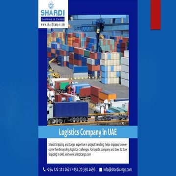 Logistics Company in UAE | PPTX