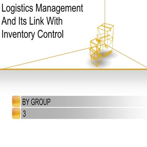 Supply chain & logistics management | PPTX