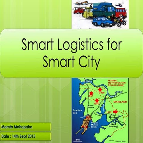 Smart Logistics for smart cities | PPT