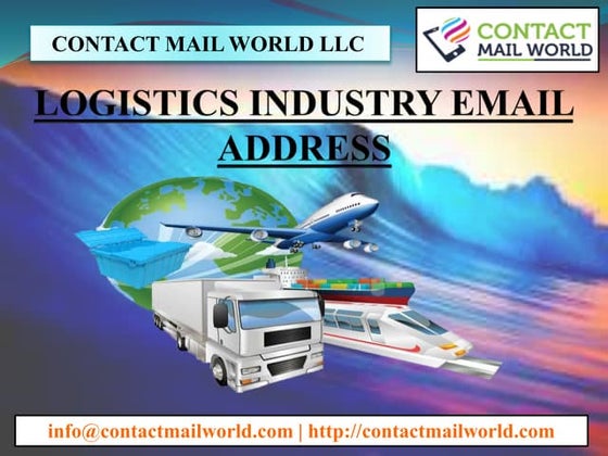 Manufacturing industry email address | PPT