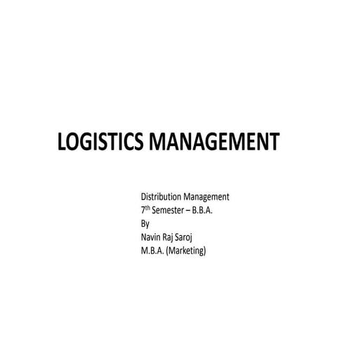 Electronic intermediaries & e enabled logistic management & tracking ...