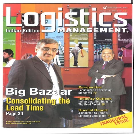 Logistics Management Inaugural Issue April 2007 | PDF