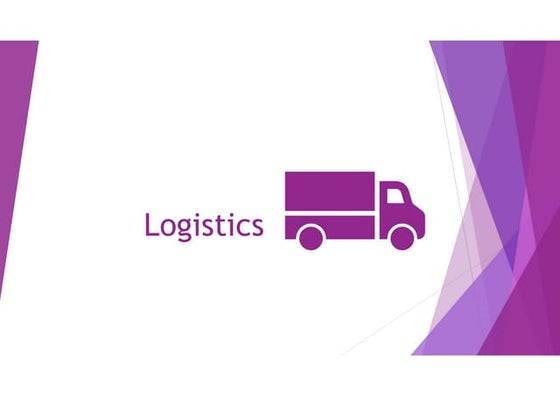 Logistics managment part 2 | PPT