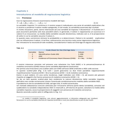 Il modello Logistico | PDF