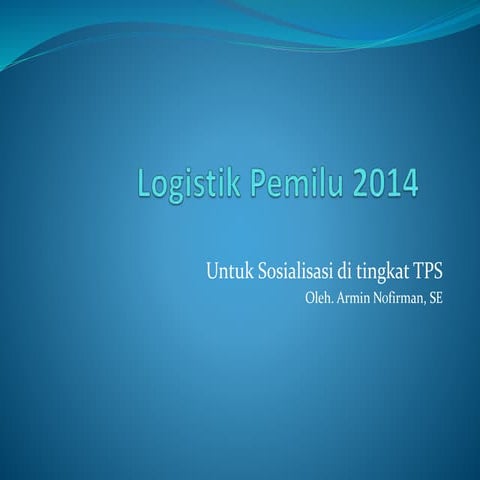 Logistik TPS | PPT