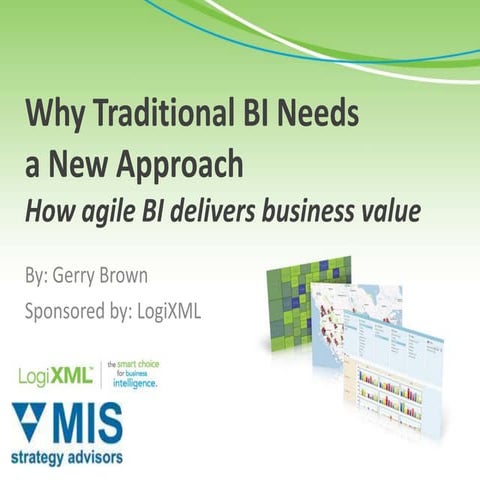 How agile BI delivers business value | PPT