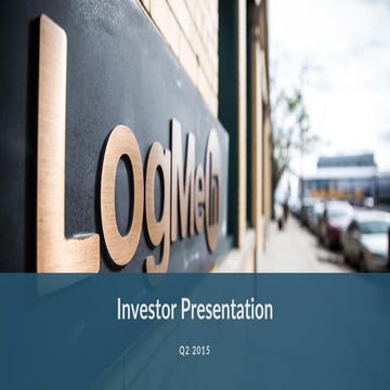 Logm investor presentation q2 2015 | PPT