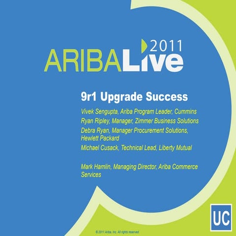 9r1 - Upgrade Success | PPT