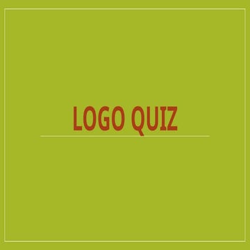 LoGo-Quiz-Game-Fun-Activity for everyonepptx | PPTX