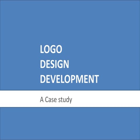 Logo design development | PPT