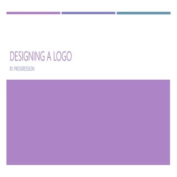 Creating logo worksheet | PDF
