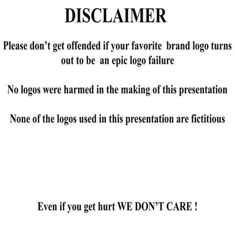 Logo failures & its impact on brands | PPTX