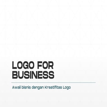 Logo for Business & Tutorial make a Logo in Photoshop | PDF