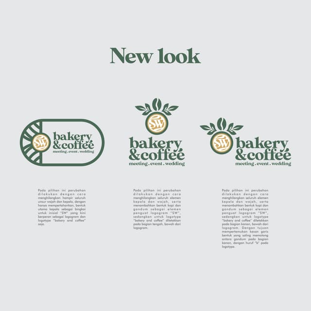 Logo presentation- SW bakery and coffee | PDF