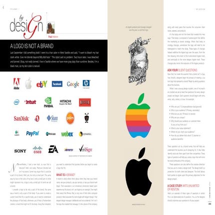 A LOGO IS NOT A BRAND | PPT