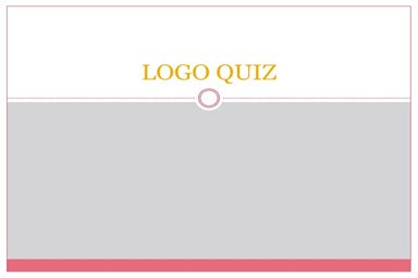 Gold Rectangle Logo Quiz