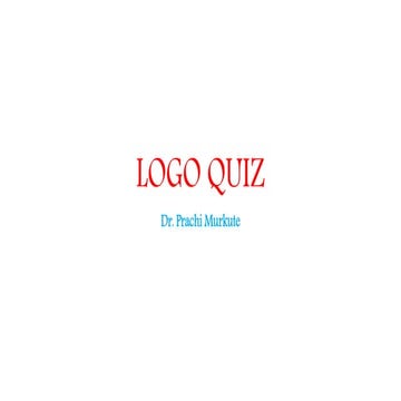 Logo quiz | PPTX