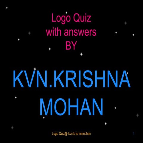 Logo quiz final | PPT
