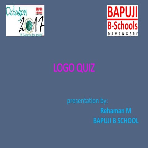 Logo quiz round 3 | PPTX