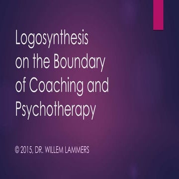 Logosynthesis and Coaching | PPTX