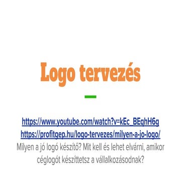Logo tervezés | PDF