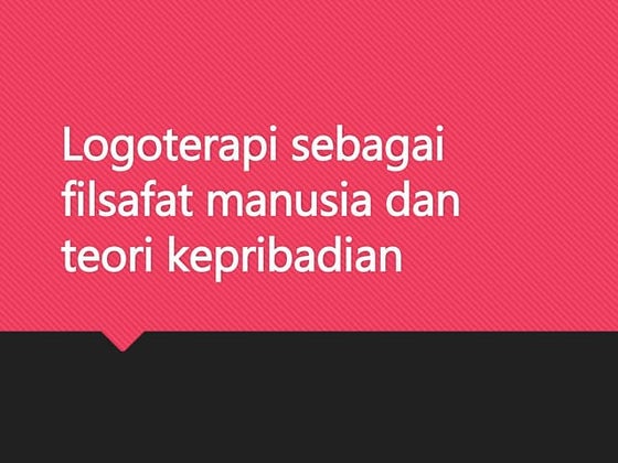 Praktek Konseling LOGOTERAPI (Pengantar).pptx