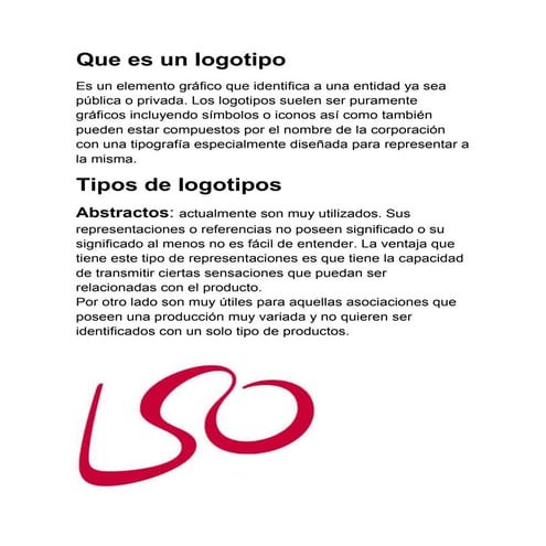 Tipos de logotipos | DOCX