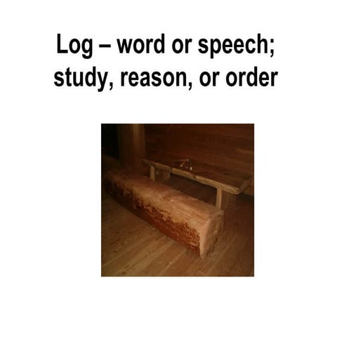 Log root powerpoint | PPT