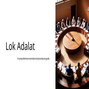 Lok Adalat and its importance and How to Get the Case Referred to the ...