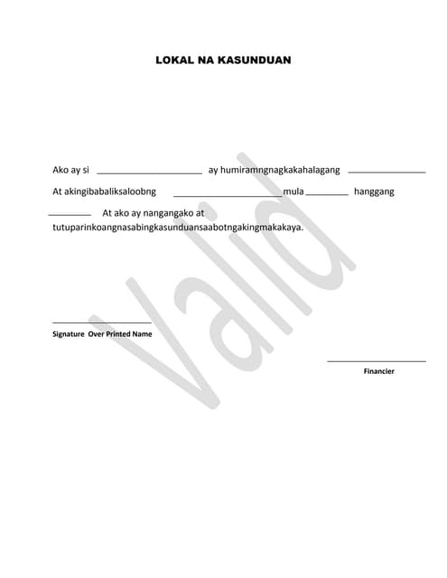 Kontrata Sa Pagupa Ng Bahay Maryjoy Nazaro Pdf