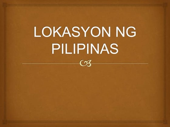 Pilipinas ang aking bansa | PPTX