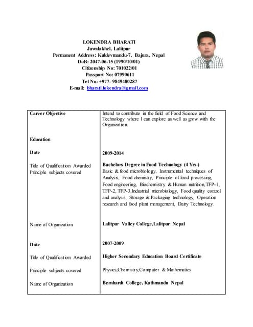 Surendra SIP CV | DOC | Business | Business and Finance