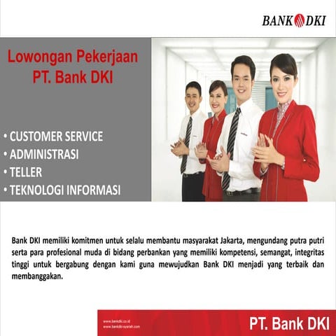 Loker bank dki 30 september 2012 | PDF