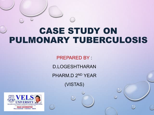 CASE PRESENTATION ON TUBERCULOSIS | PPTX