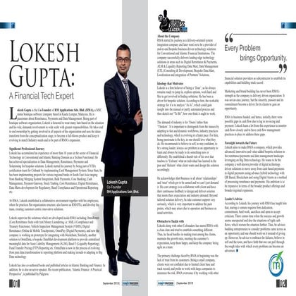 Lokesh Gupta: A Financial Tech Expert | PPT