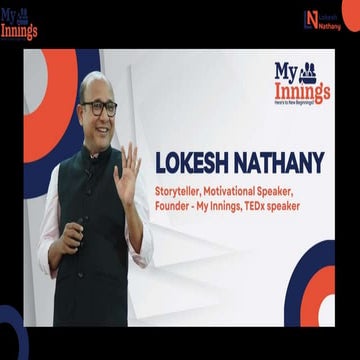 Agile Kolkata 2023 - Keynote I Change: Necessity, Compulsion or Choice - Lokesh Nathany | PPTX