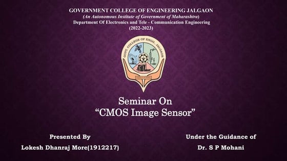 Image sensor CMOS vs CCD --C&T RF Antennas Inc | PDF